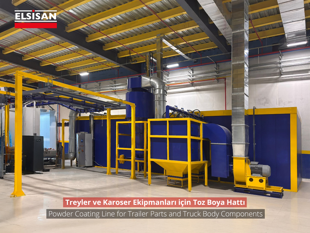 Otomatik Robotlu Toz Boya Kabinleri - Siklonlu ve Metal Gövdeli Seriler | Elsisan